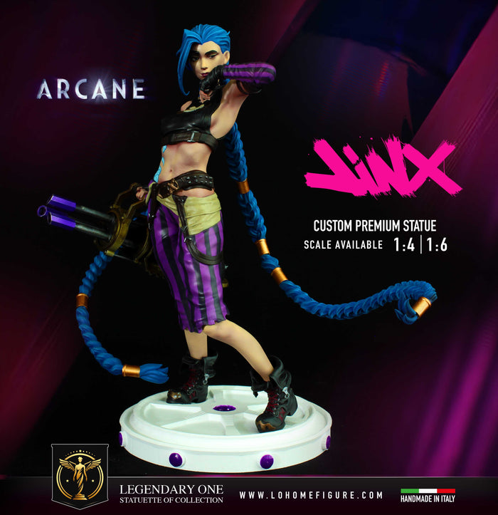 Jinx – The Loose Cannon of Arcane and League of Legends - Legendary One ...