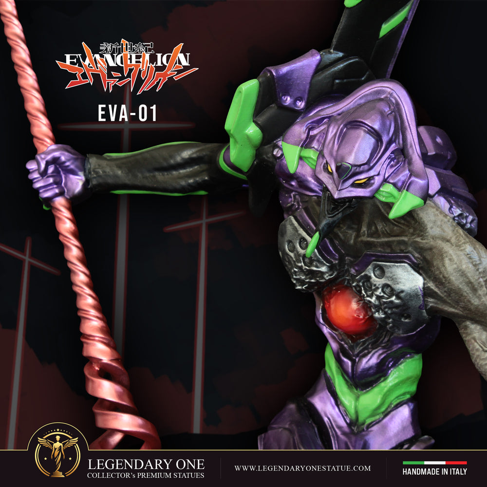 EVA-01 Berserk Edition Collectible Statue - Evangelion Figure - scal ...