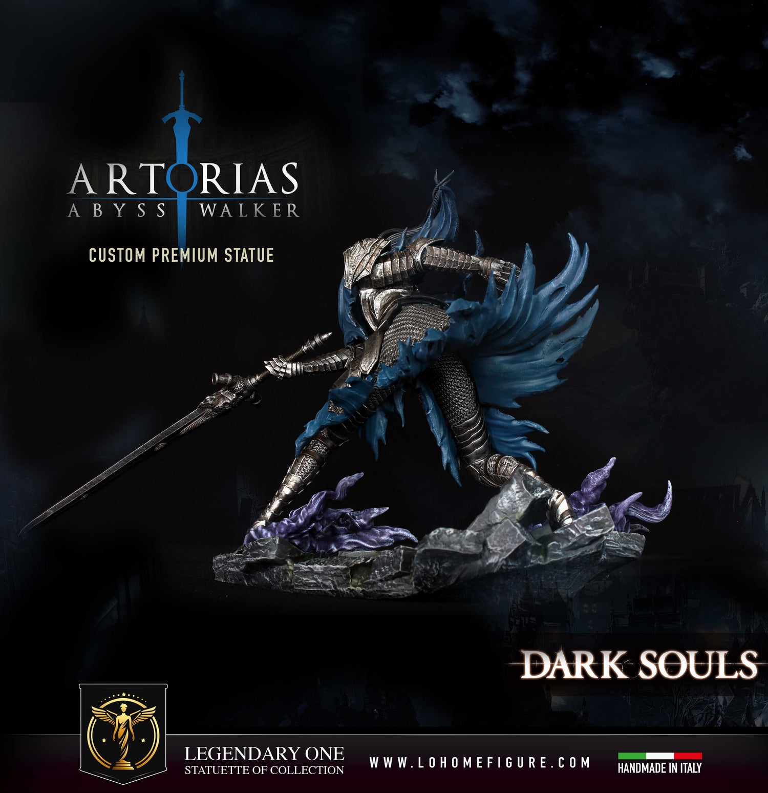 Artorias Collectible Statue - Dark Souls Figure - The Abyss Walker R ...