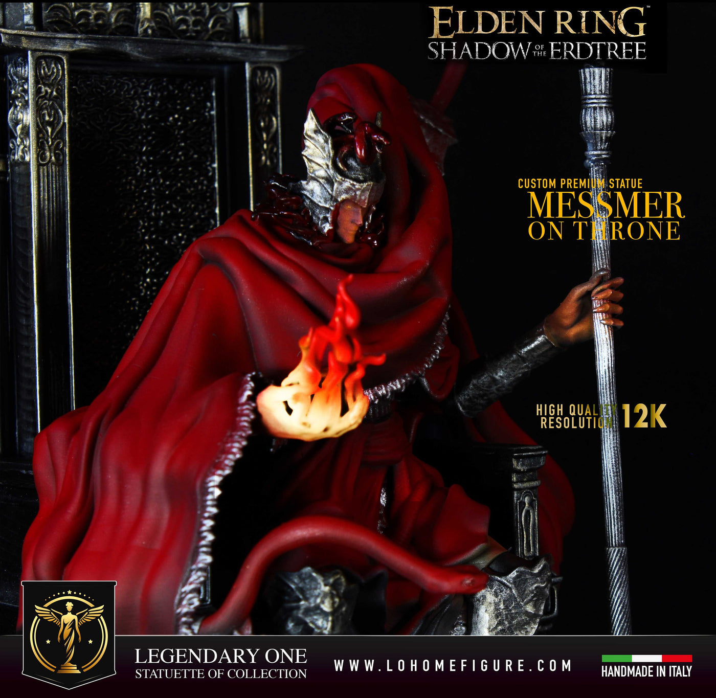 Messmer Collectible Statue - Elden Ring Figure Real Game Color - Lim ...