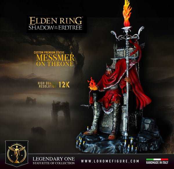 Messmer Collectible Statue - Elden Ring Figure Real Game Color - Lim ...