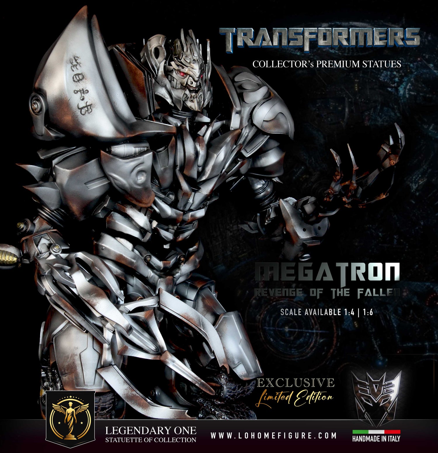 Megatron Collectible Statue - Transformers Revenge of the Fallen – Rea ...