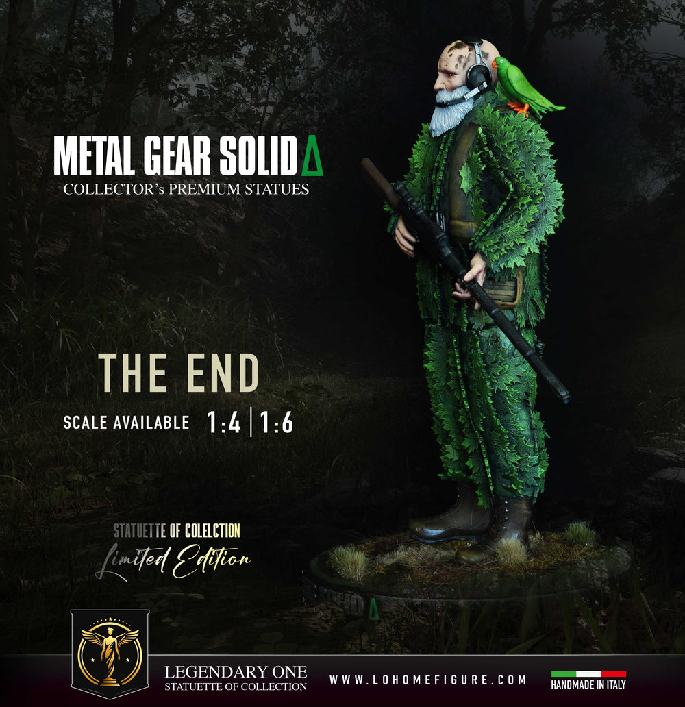 Metal Gear Solid Delta Exclusive Figure – The End Collectible Statue ...